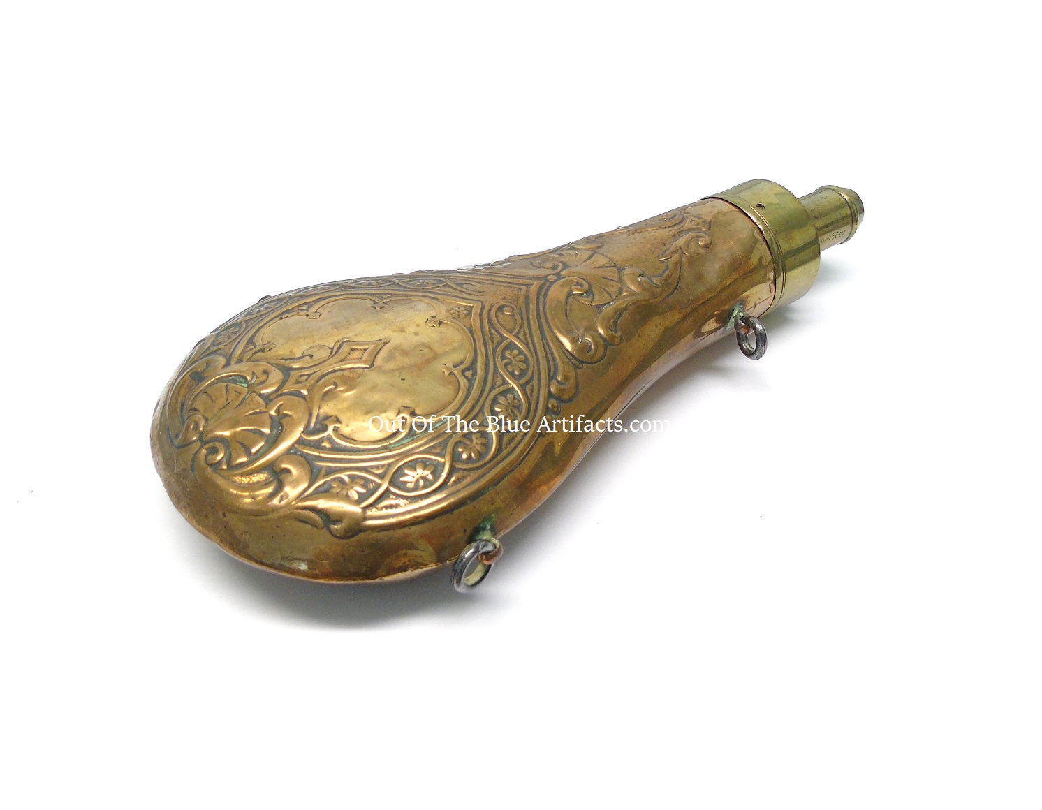 Musket Shot Flask – Out Of The Blue Artifacts