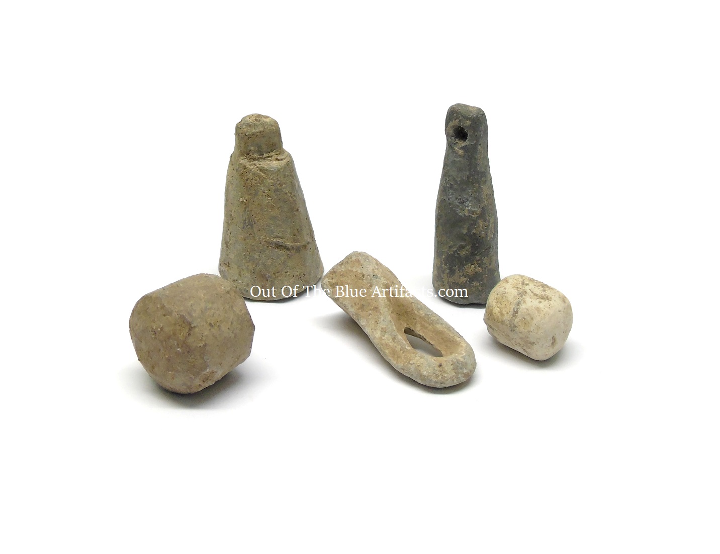 Roman or Medieval Lead Trade Weights – Out Of The Blue Artifacts