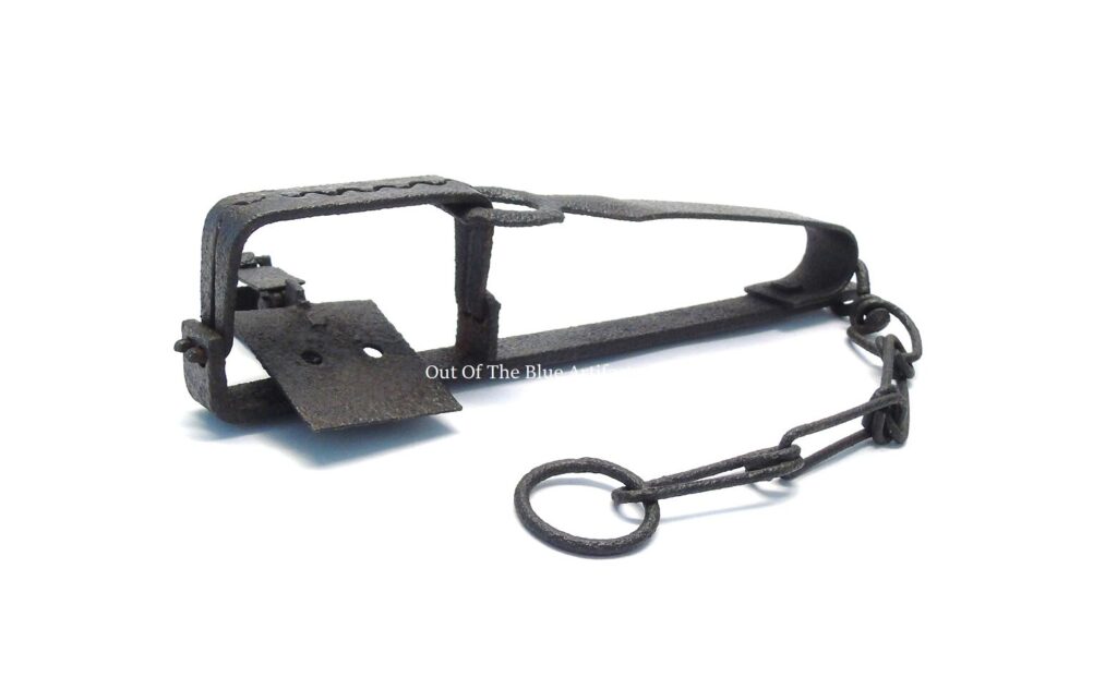 An Old British Gin Trap – Out Of The Blue Artifacts