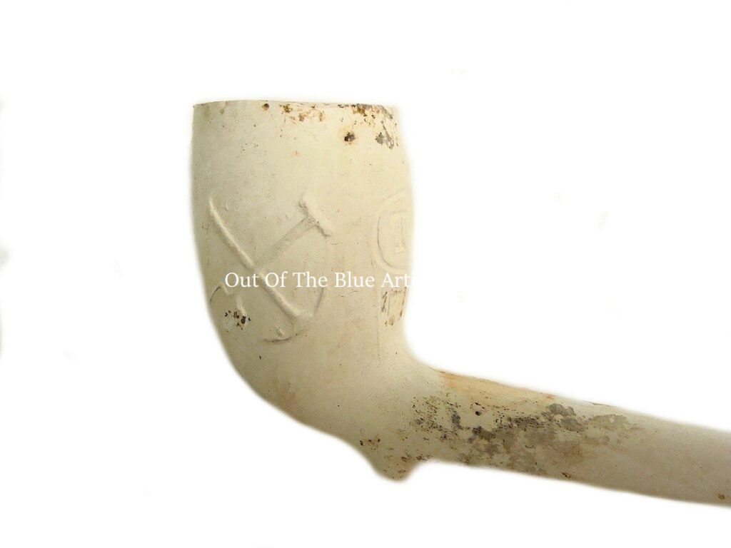 Miners Clay Pipe – Made By Thomas White – Out Of The Blue Artifacts