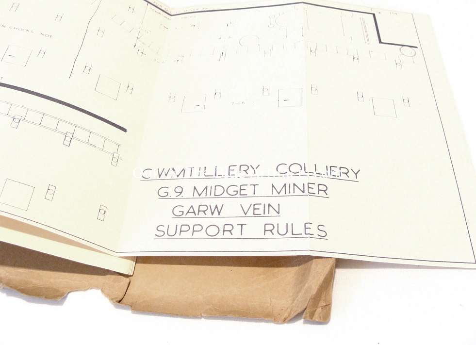 Midget Miner Booklet – Cwmtillery Colliery 1961 – Out Of The Blue Artifacts