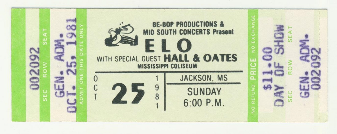 The Electric Light Orchestra – Time Tour 1981-82 – Out Of The Blue ...