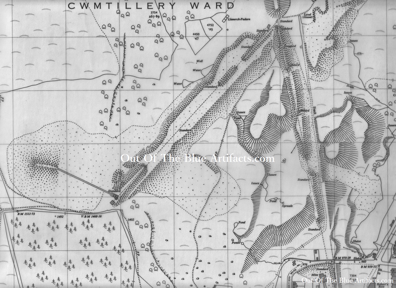 Cwmtillery Colliery Aerial Ropeway – Lower and New Section – Out Of The ...
