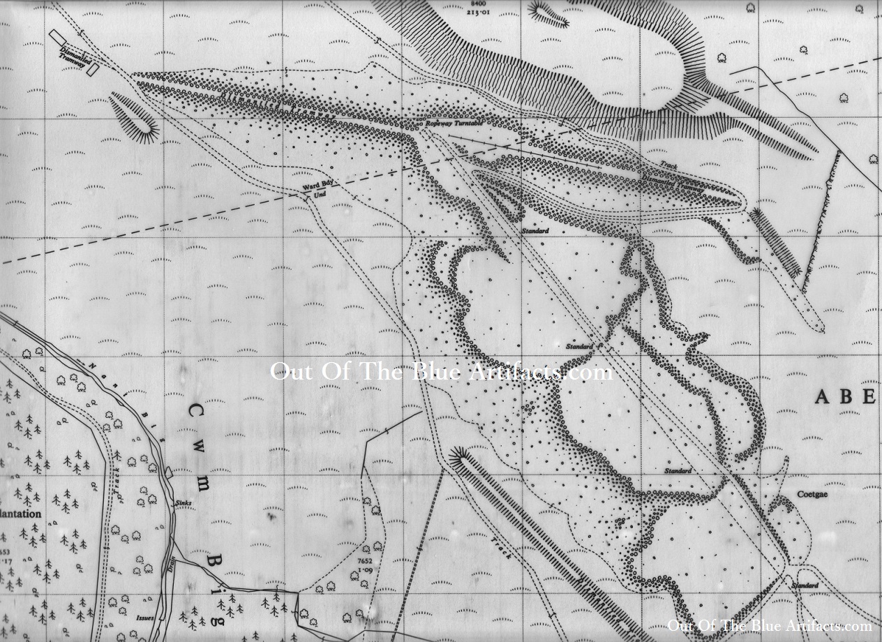 Six Bells Colliery Aerial Ropeway – Upper Section and New Waste Tip ...