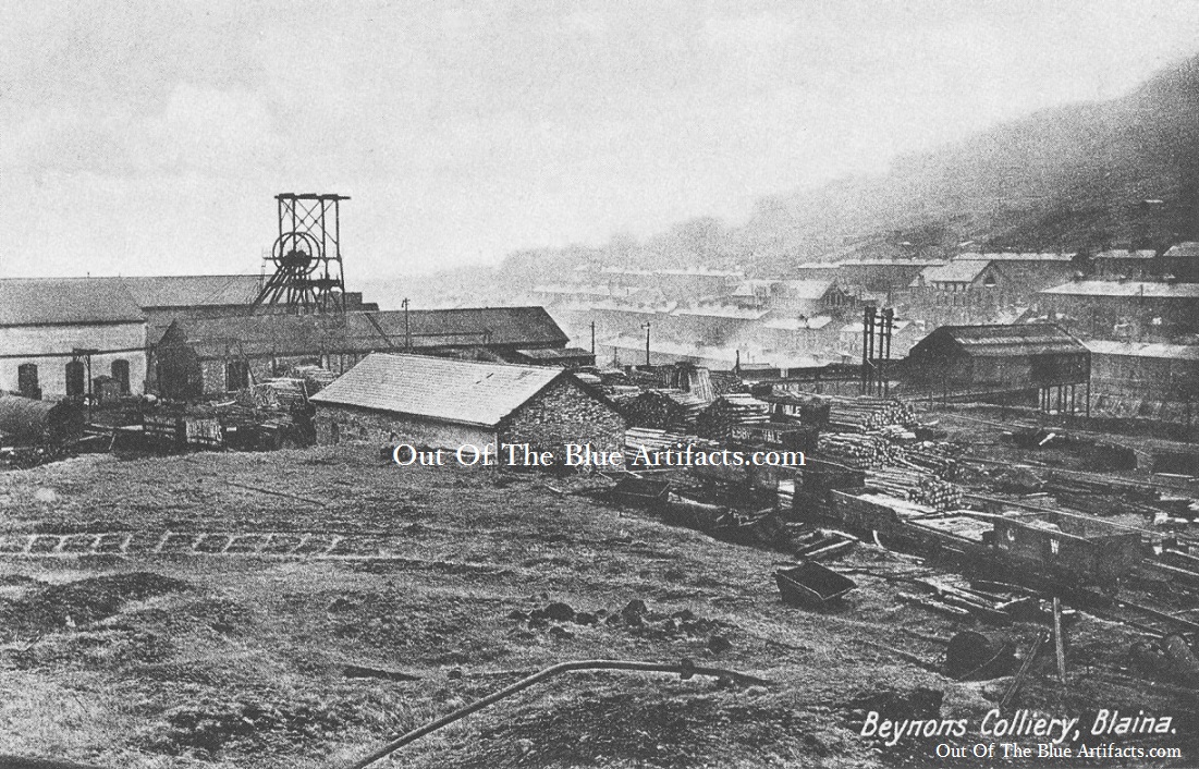 Beynons Colliery Blaina – A Brief History – Out Of The Blue Artifacts