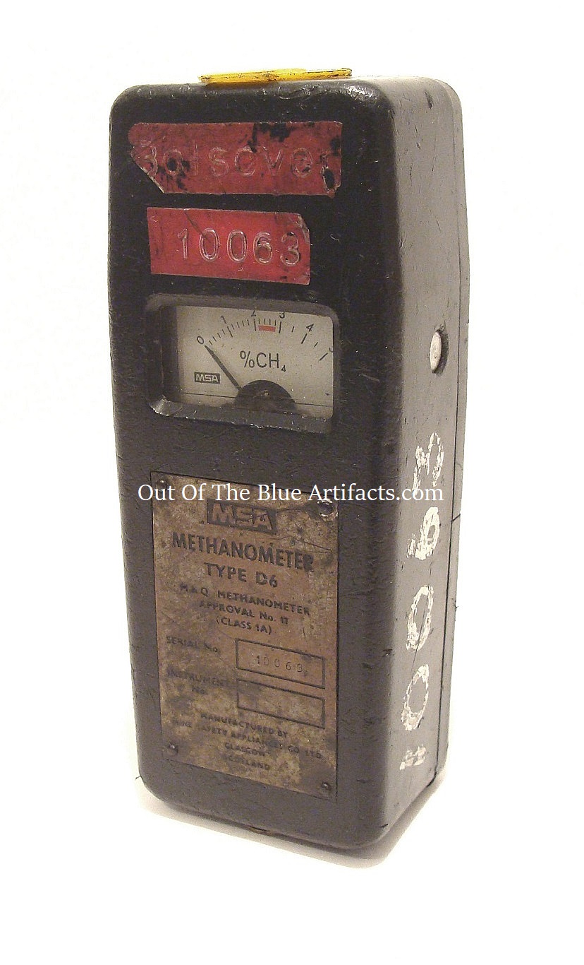An M.S.A. Mining Methanometer – Out Of The Blue Artifacts