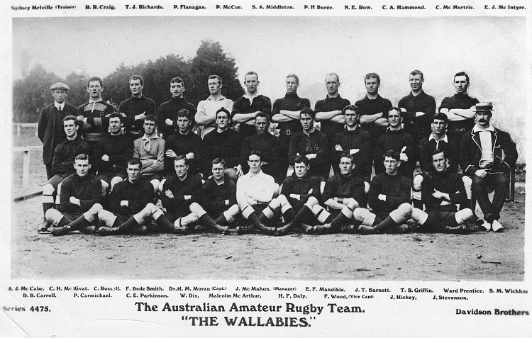 Abertillery v Australia Rugby Football Club – December 1908 – Out Of ...