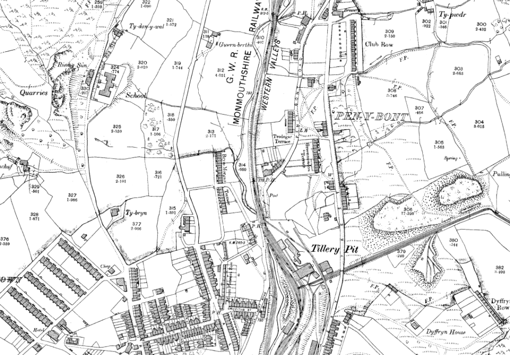 Penybont Cwmtillery – By Product Works & Coke Ovens – Out Of The Blue ...