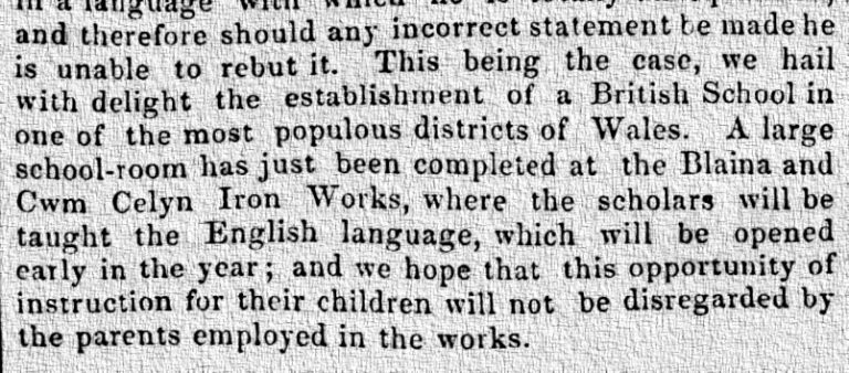 The Reading Institute – Blaina – Out Of The Blue Artifacts