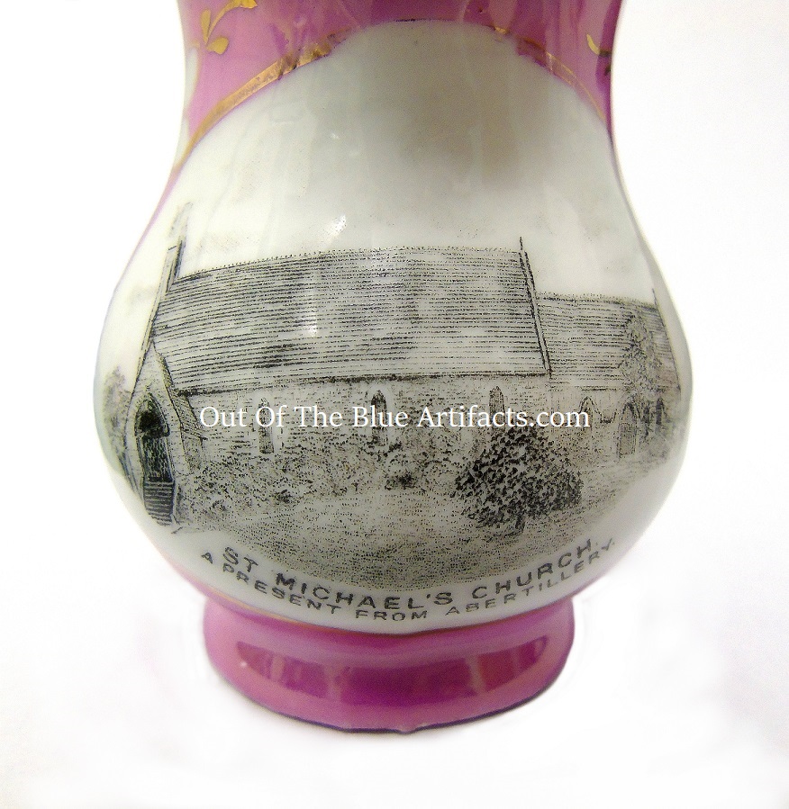 St Michael’s Old Church – Porcelain Jug – Out Of The Blue Artifacts