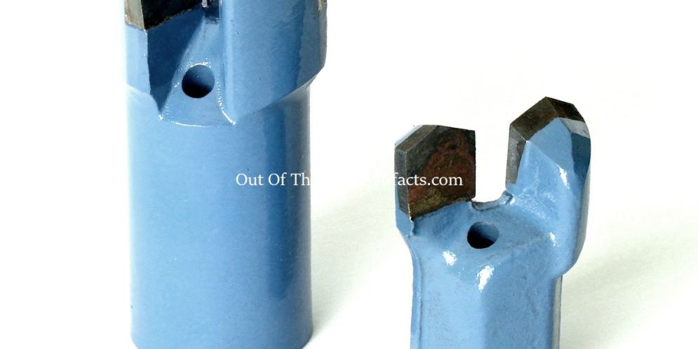Coal Mining Rock Borer Drill Bits – Out Of The Blue Artifacts