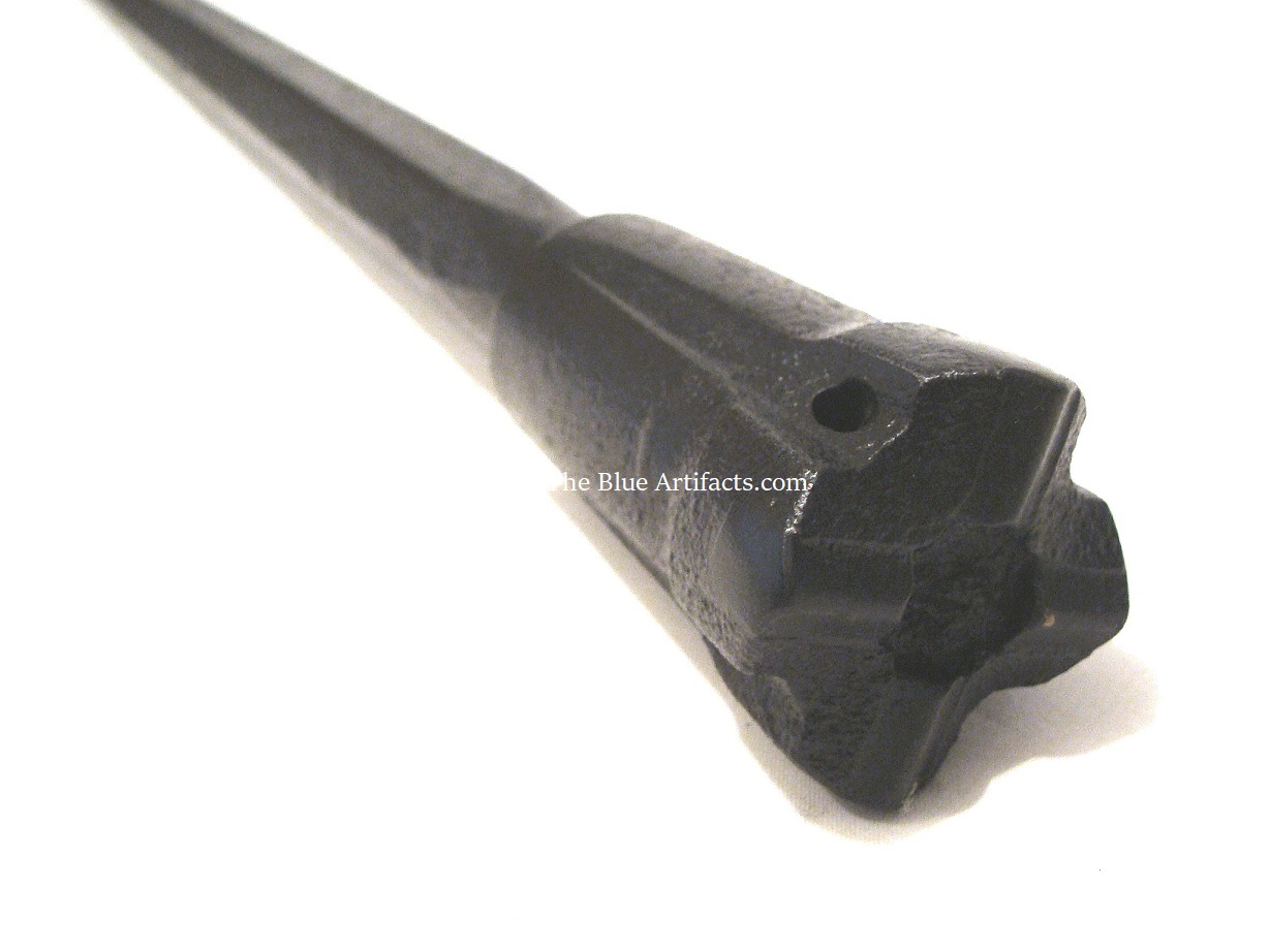 Mining Rock Boring Bit & Rod – Out Of The Blue Artifacts
