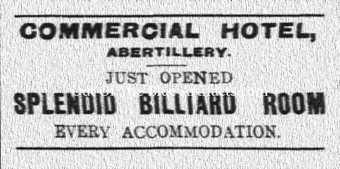 The Commercial Hotel – Abertillery – Out Of The Blue Artifacts