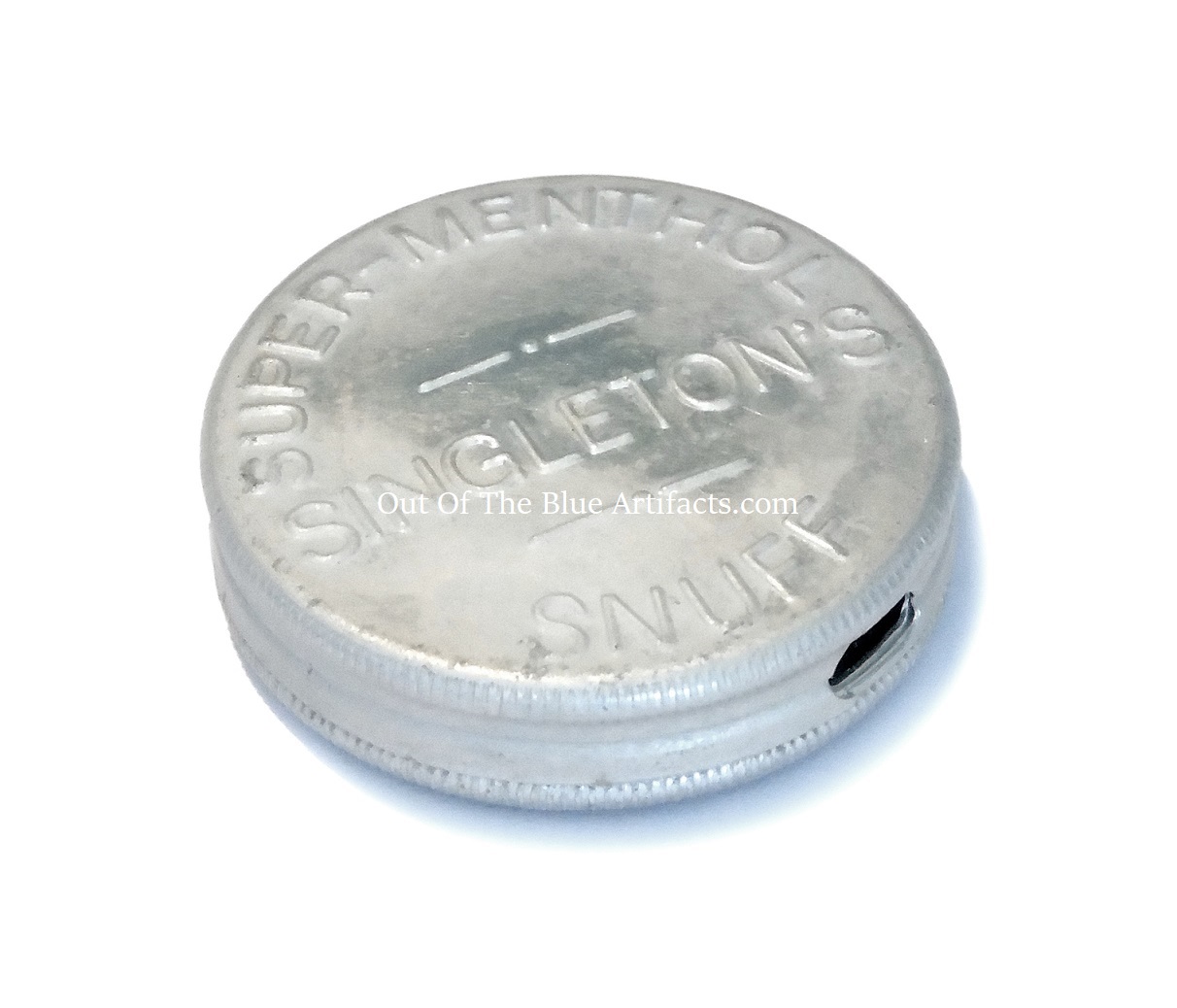 Singleton’s Snuff Tin – Out Of The Blue Artifacts