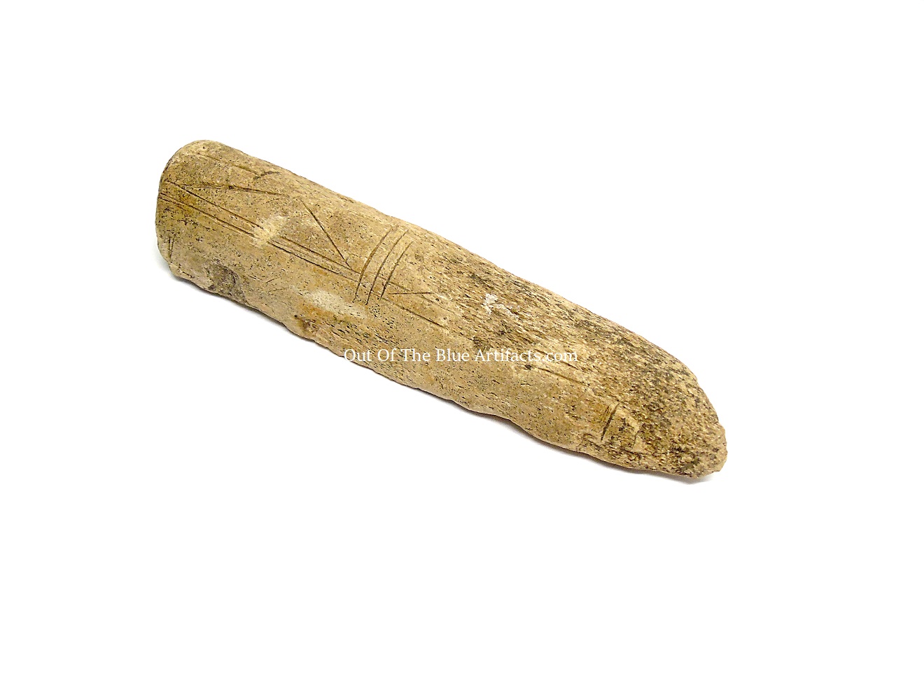A Carved Bone Spear Point – Out Of The Blue Artifacts