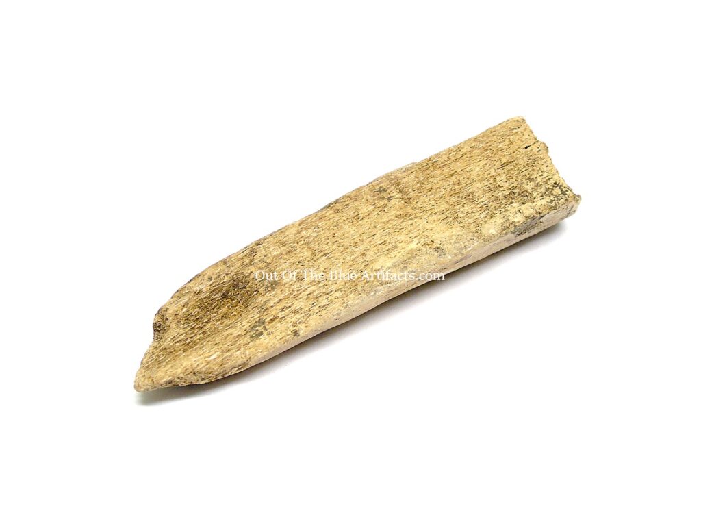 A Carved Bone Spear Point – Out Of The Blue Artifacts
