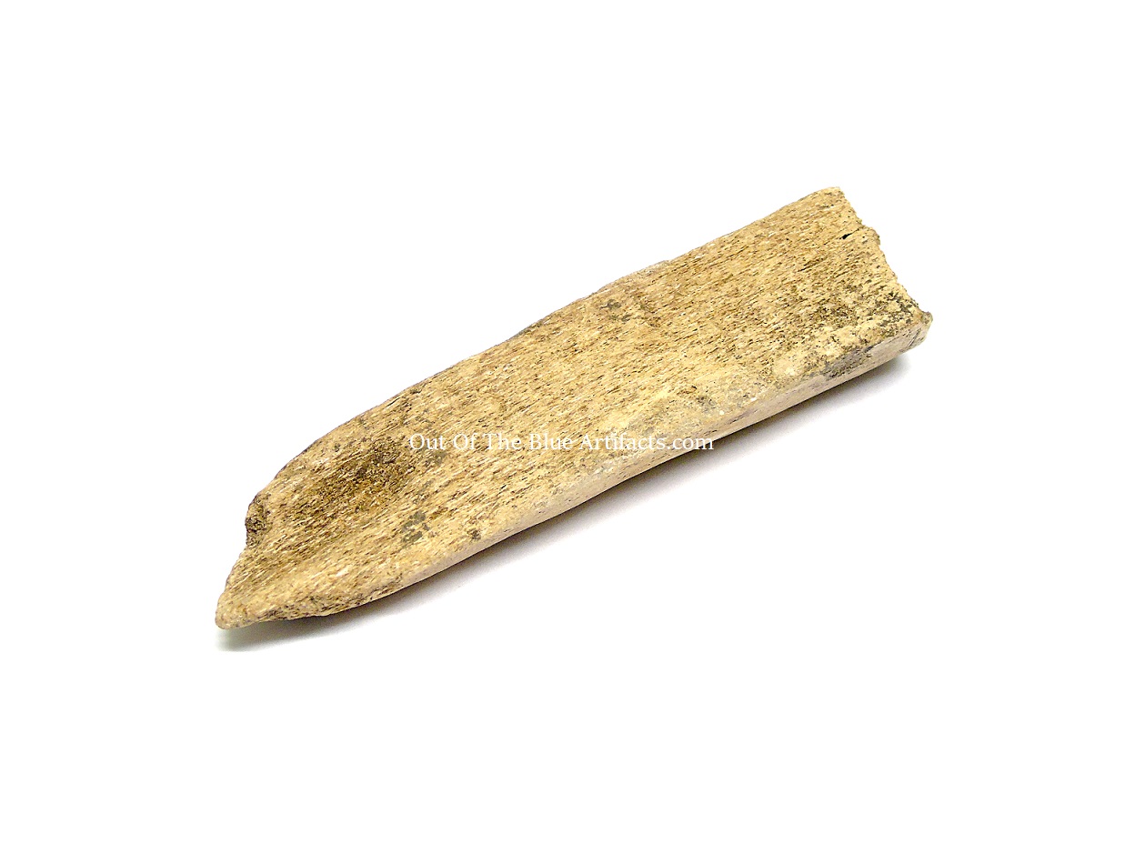 A Carved Bone Spear Point – Out Of The Blue Artifacts