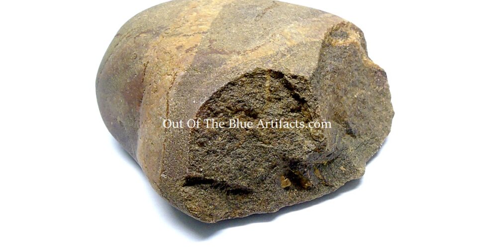 Paleolithic Pebble Chopper – Out Of The Blue Artifacts