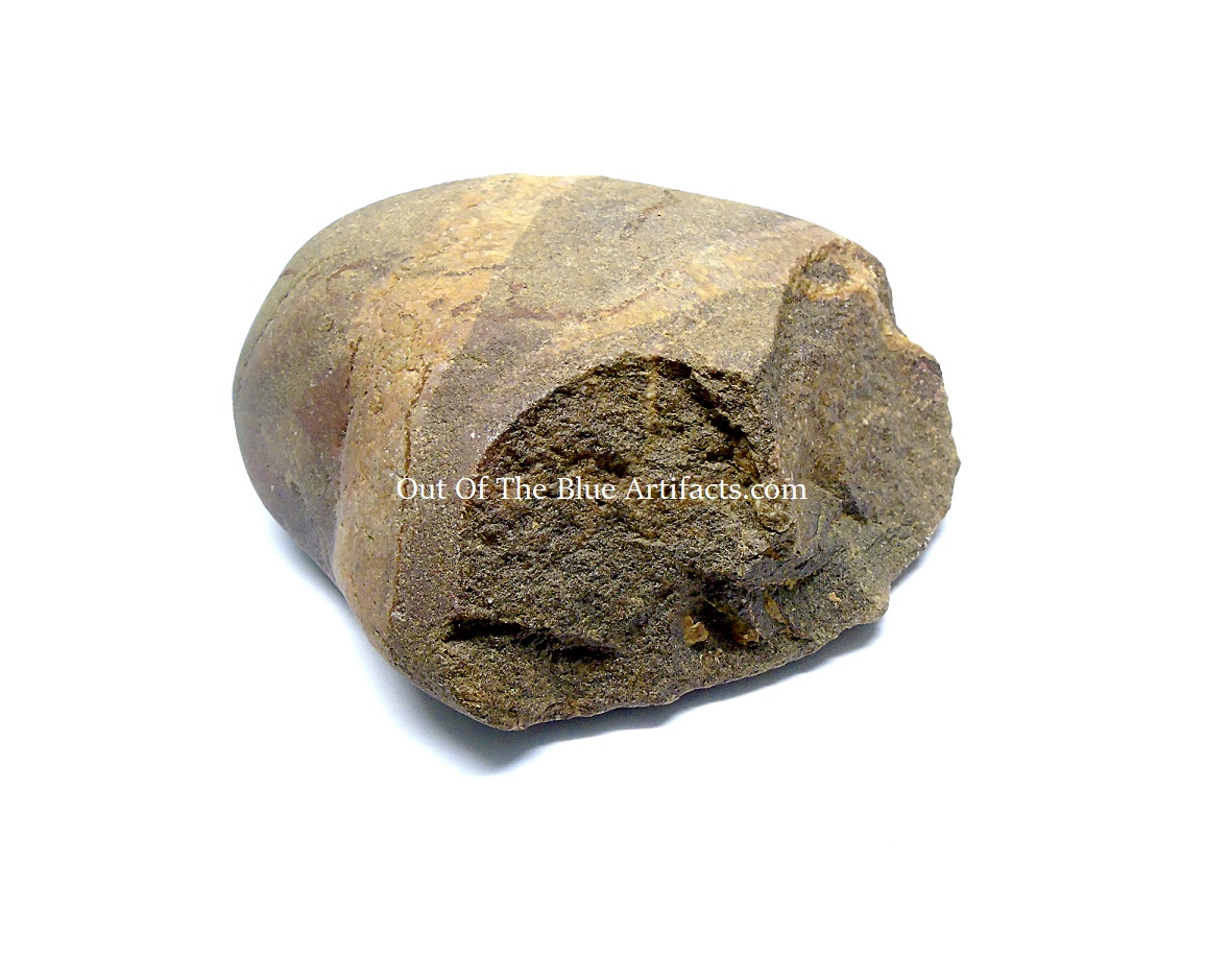 Paleolithic Pebble Chopper – Out Of The Blue Artifacts