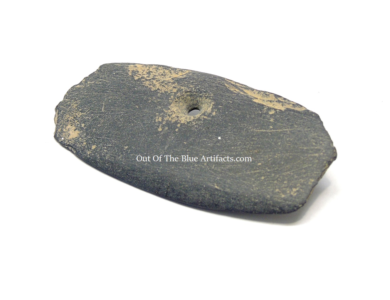 Chinese Neolithic Slate Knife – Out Of The Blue Artifacts