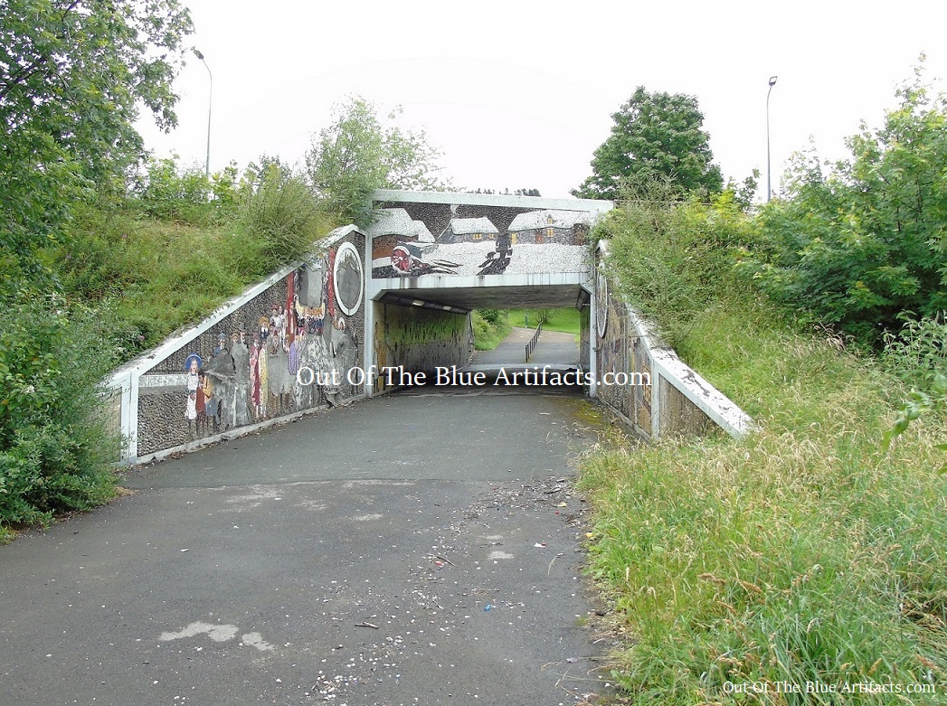 The A467 Main Road Underpass Mosaics – The Story – Out Of The Blue ...