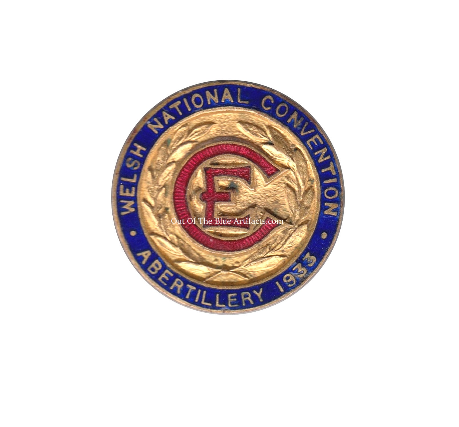 The Christian Endeavour Union of Wales – Badge – Out Of The Blue Artifacts