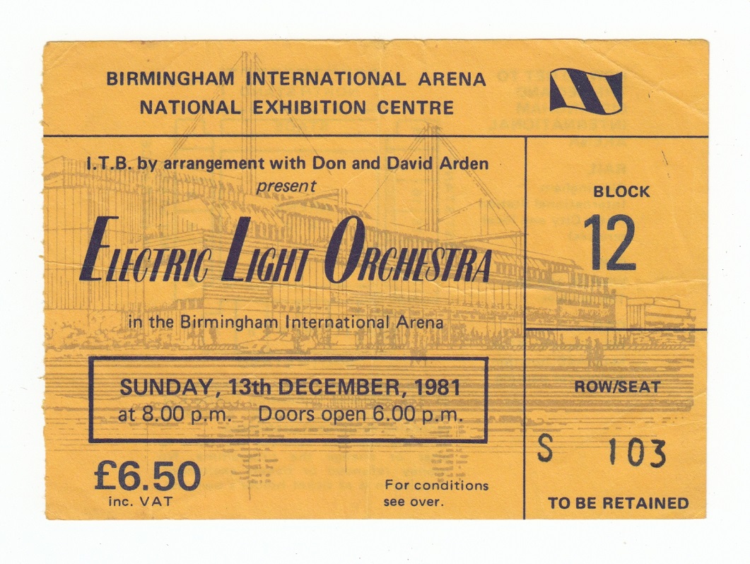The Electric Light Orchestra – Time Tour 1981-82 – Out Of The Blue ...