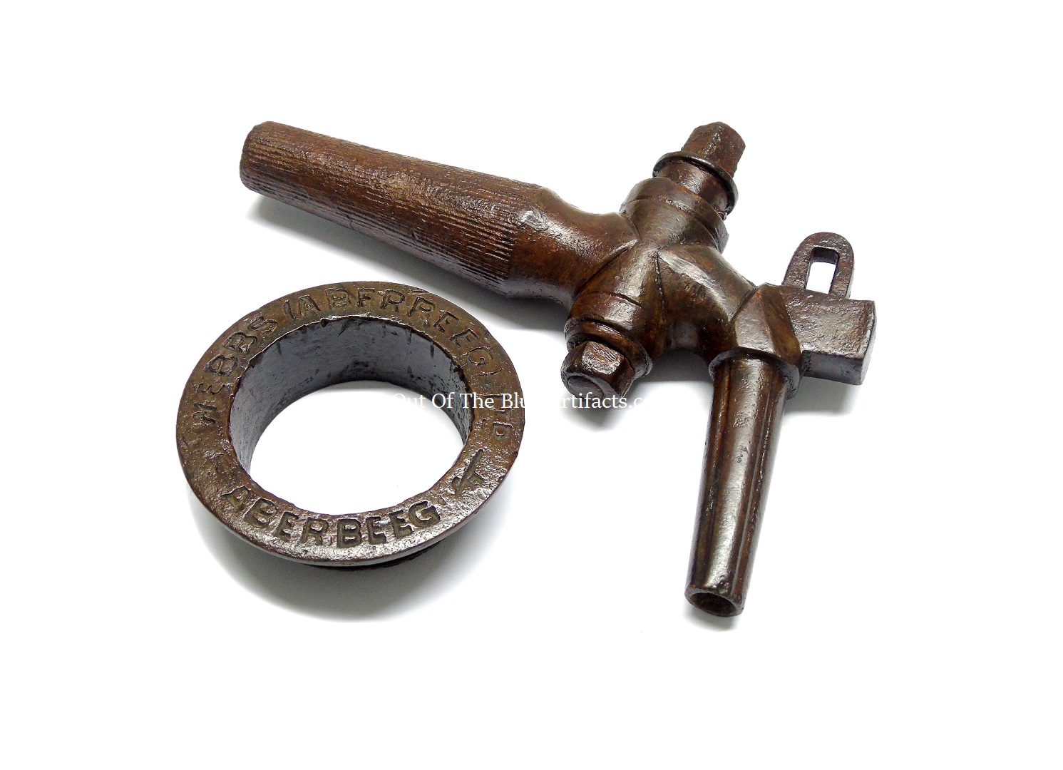 A Beer Barrel Bung Collar and a Beer Barrel Tap – Out Of The Blue Artifacts