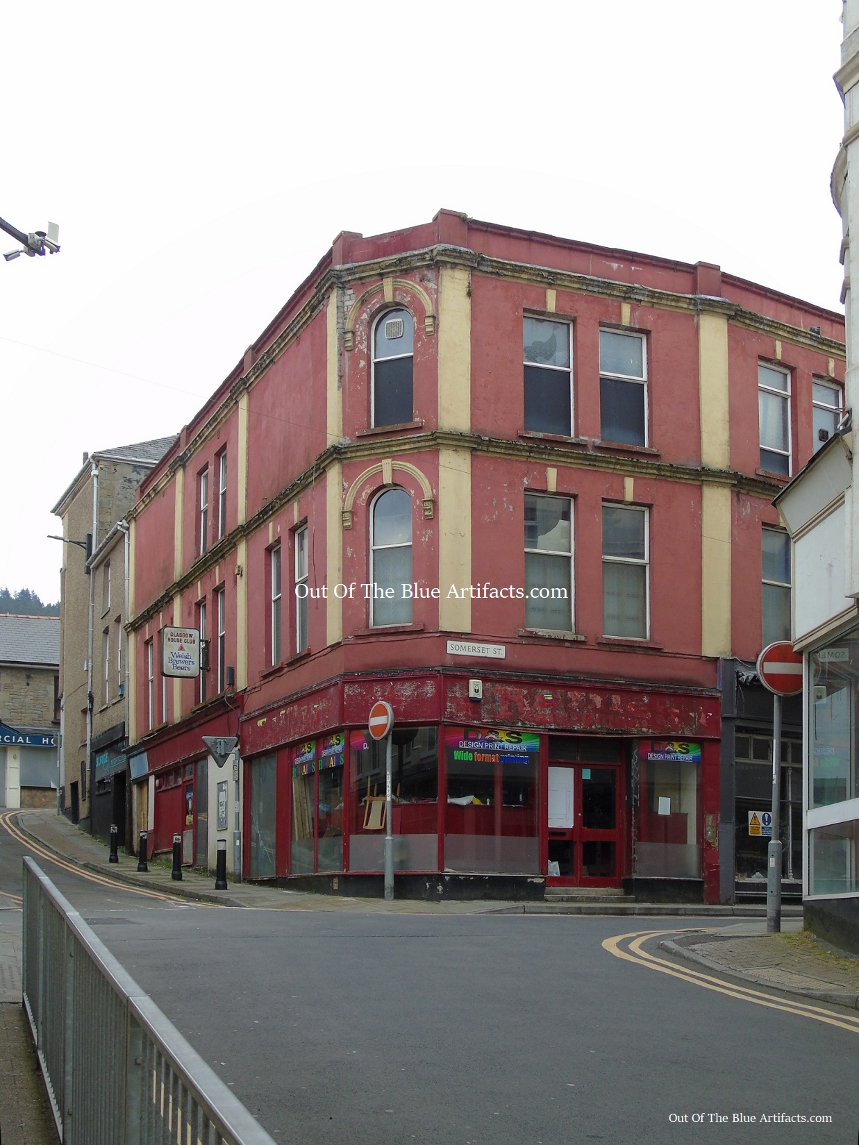 Rogers Buildings – Abertillery – Out Of The Blue Artifacts